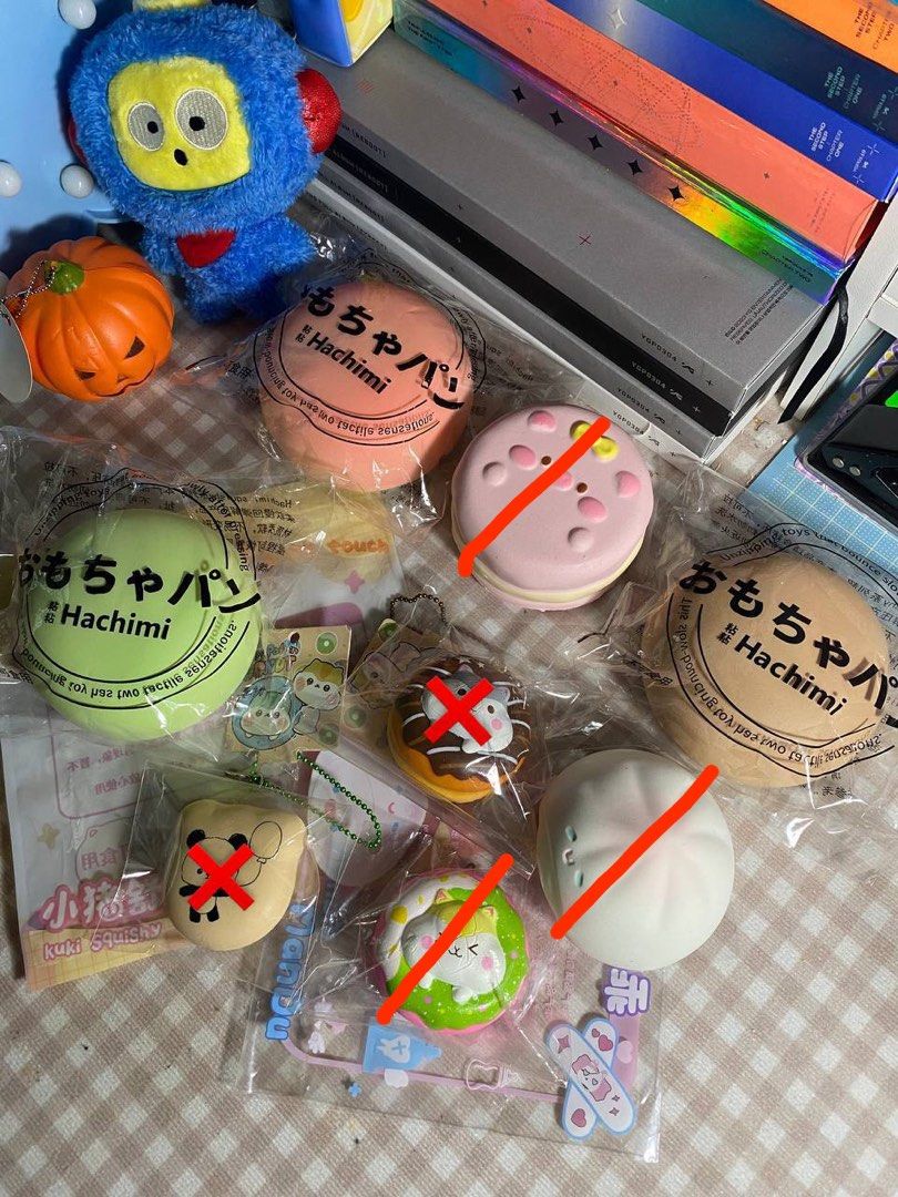 SQUISHY HACHIMI PIG POLI DONUT, Hobbies & Toys, Toys & Games on Carousell