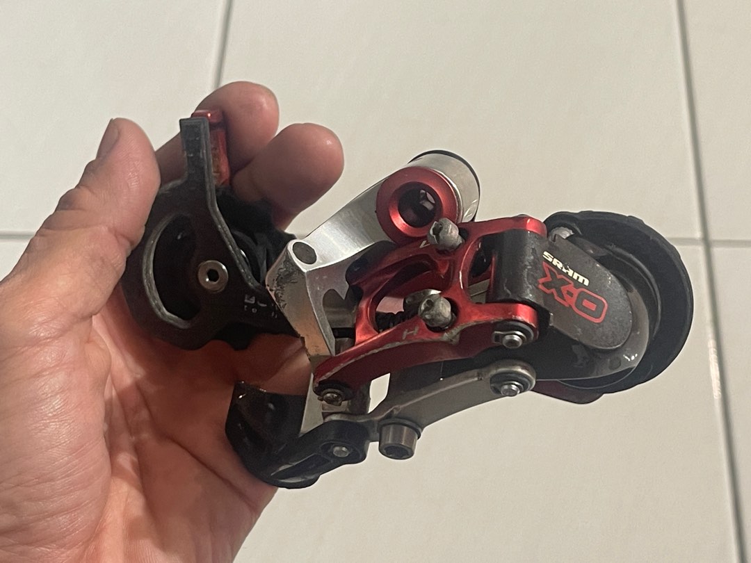 Sram X0 Rear Derailleur 9 speed Blackbox Carbon, Sports Equipment ...