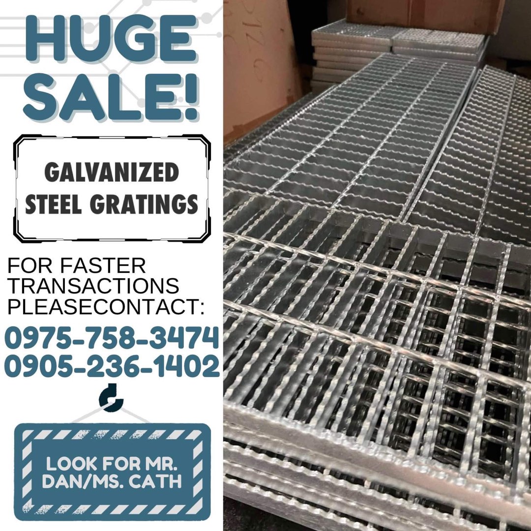 Steel gratings, Commercial & Industrial, Construction & Building ...