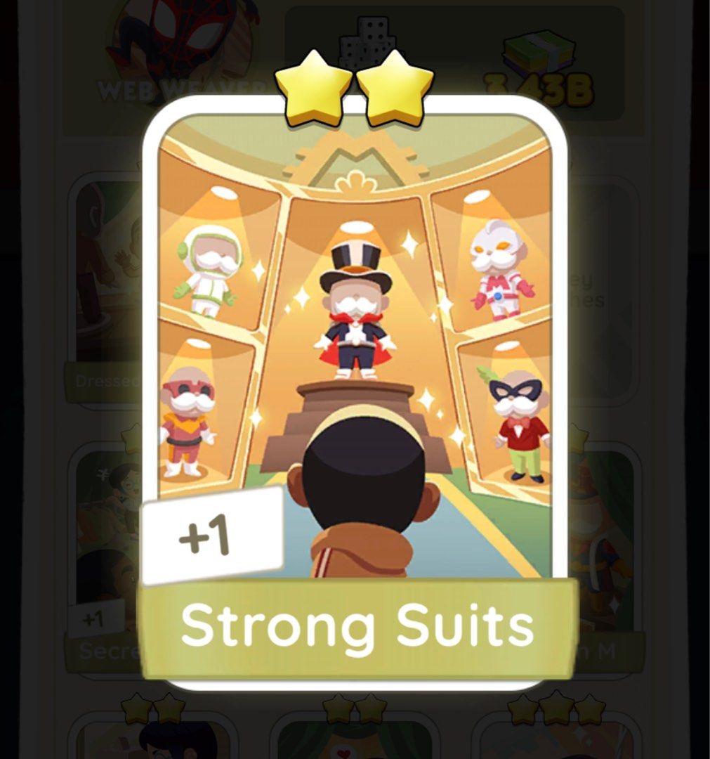 Strong Suits MONOPOLY GO, Video Gaming, Gaming Accessories, In-Game ...
