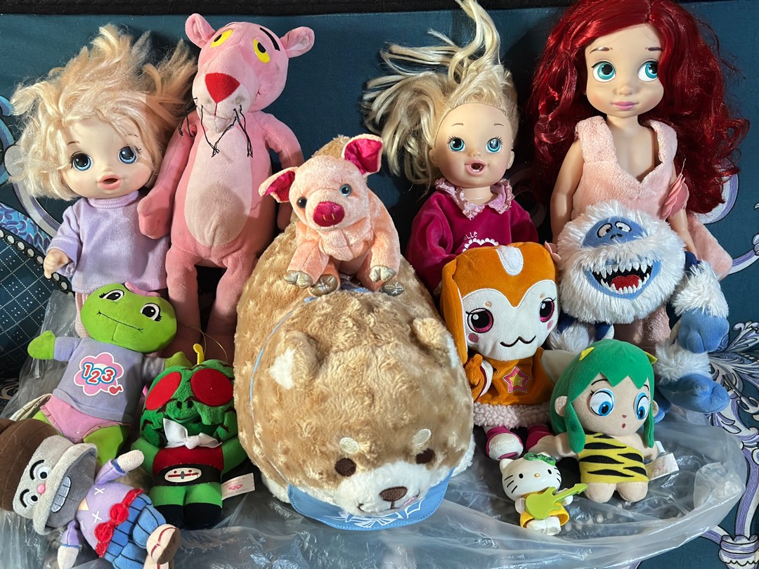 Stuffed Toys Baby Alive Disney Ariel Lefrog Banpresto Plush toys ...