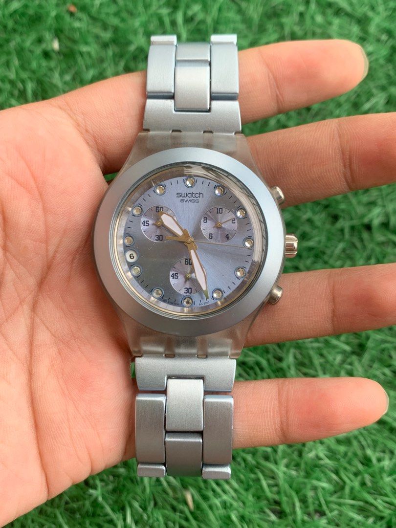 Swatch Irony Chronograph 2005, Women's Fashion, Watches & Accessories ...