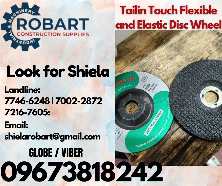 Tailin Touch Flexible and Elastic Disc Wheel - GC60, Commercial ...