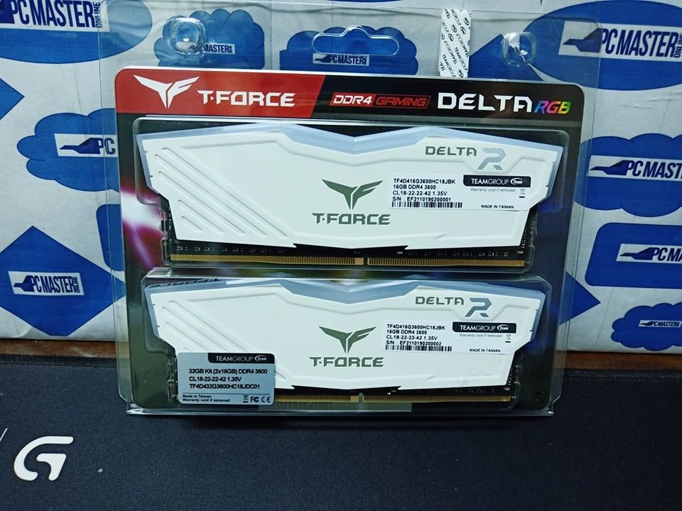 Team Group TForce Delta RGB DDR4-3600 Dimm Desktop Memory Ram 16gb ...