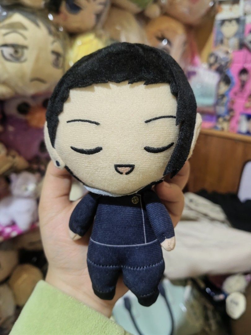 Teen geto from JJK anime merch with papertag plush stuffed toy jujutsu ...