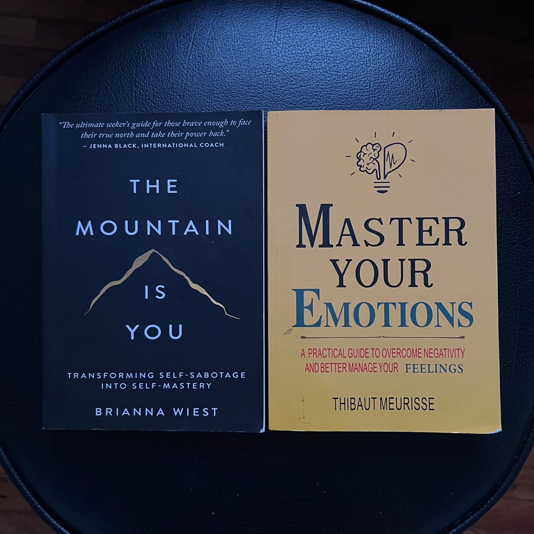 The mountain is you|Master your emotions BUNDLE, Hobbies & Toys, Books ...