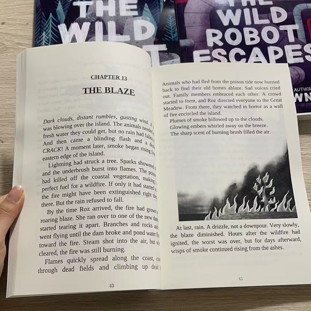 The Wild Robot ( 3 books ) The Wild Robot Escapes / The Wild Robot ...