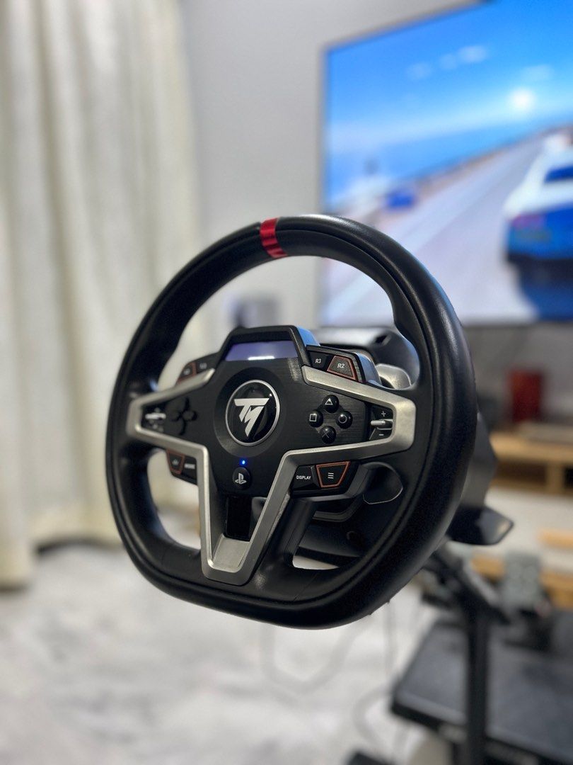 Thrustmaster T248 Gaming wheel and pedals and Playseat Evolution Sim ...