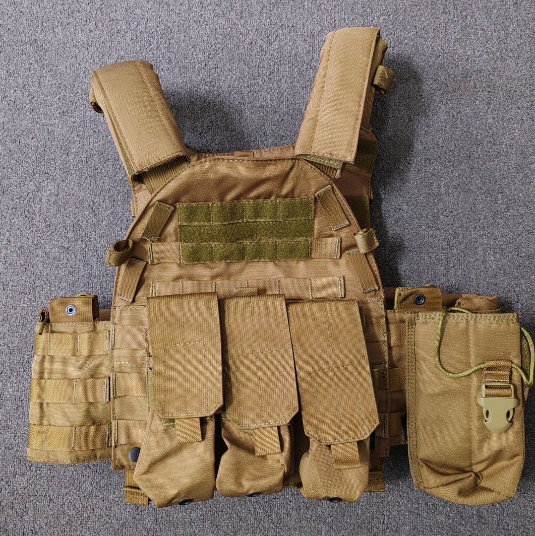 TMC Armour vest plate carrier, Sports Equipment, Other Sports Equipment ...
