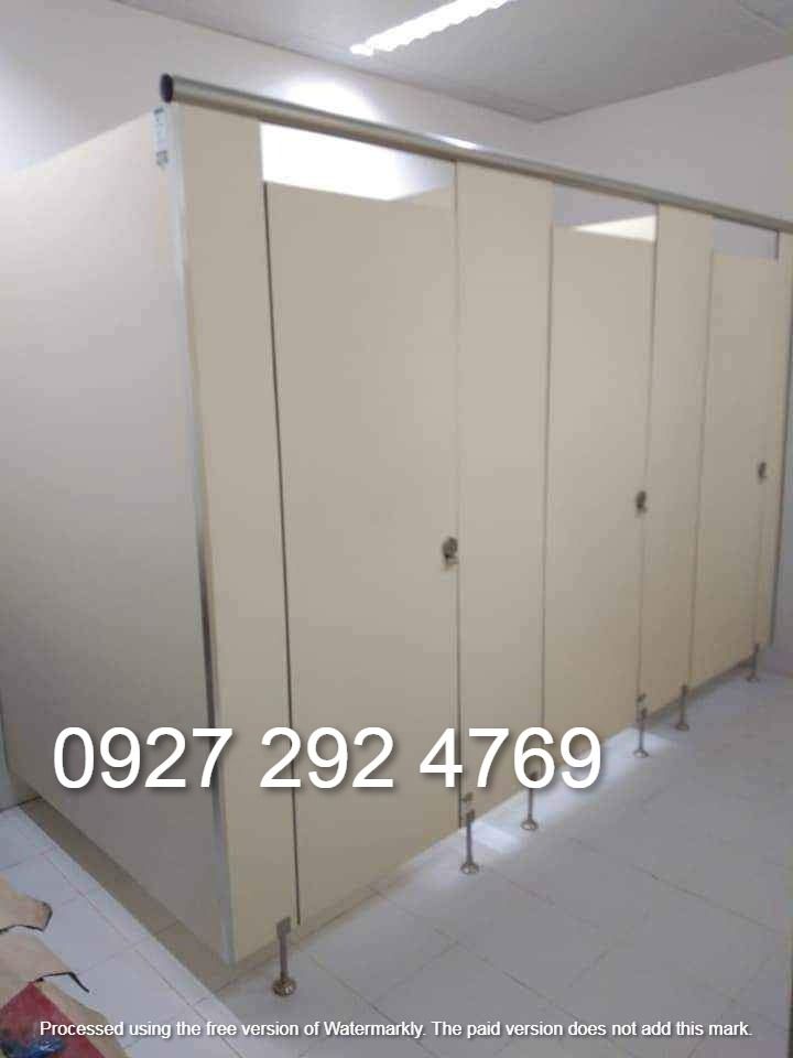 Toilet Partition Phenolic Board 12 mm with PWD, Slop Sink, Urinal ...