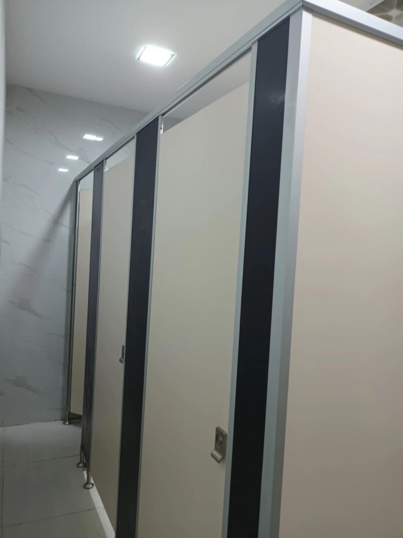 Toilet Partition Phenolic Board 12 mm with PWD, Slop Sink, Urinal ...