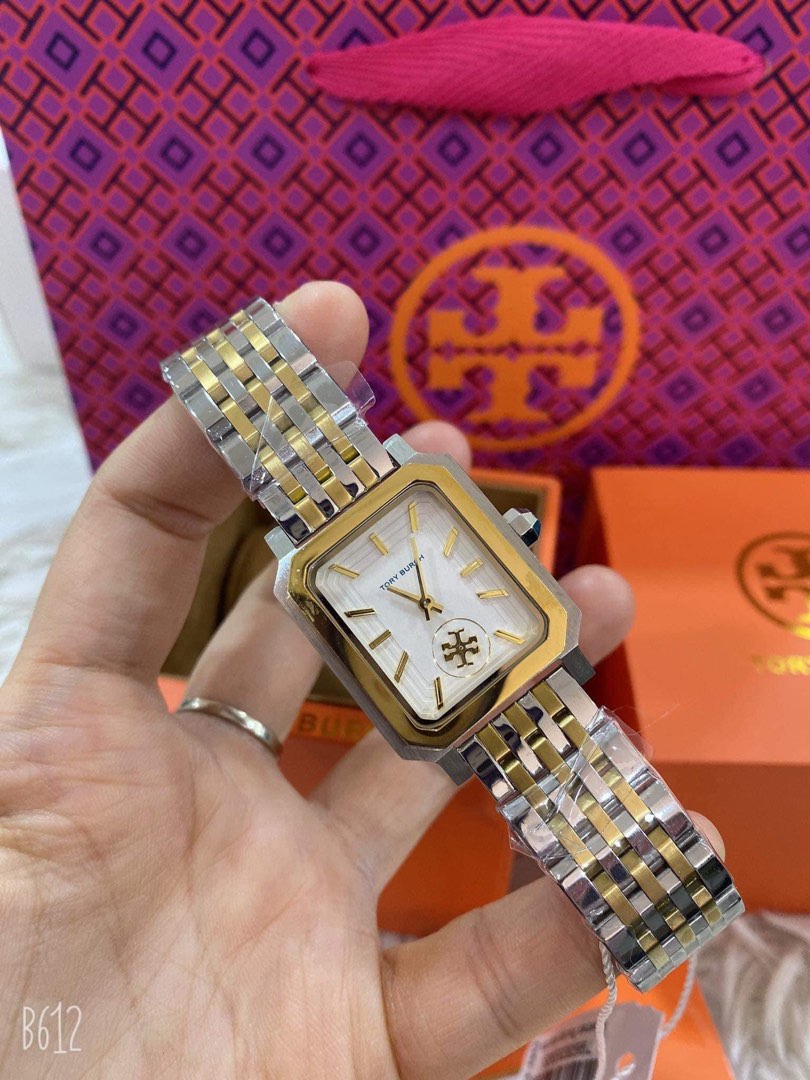 TORY BURCH TWO TONE DIAL WOMEN AUTHENTIC WATCH, Women's Fashion ...