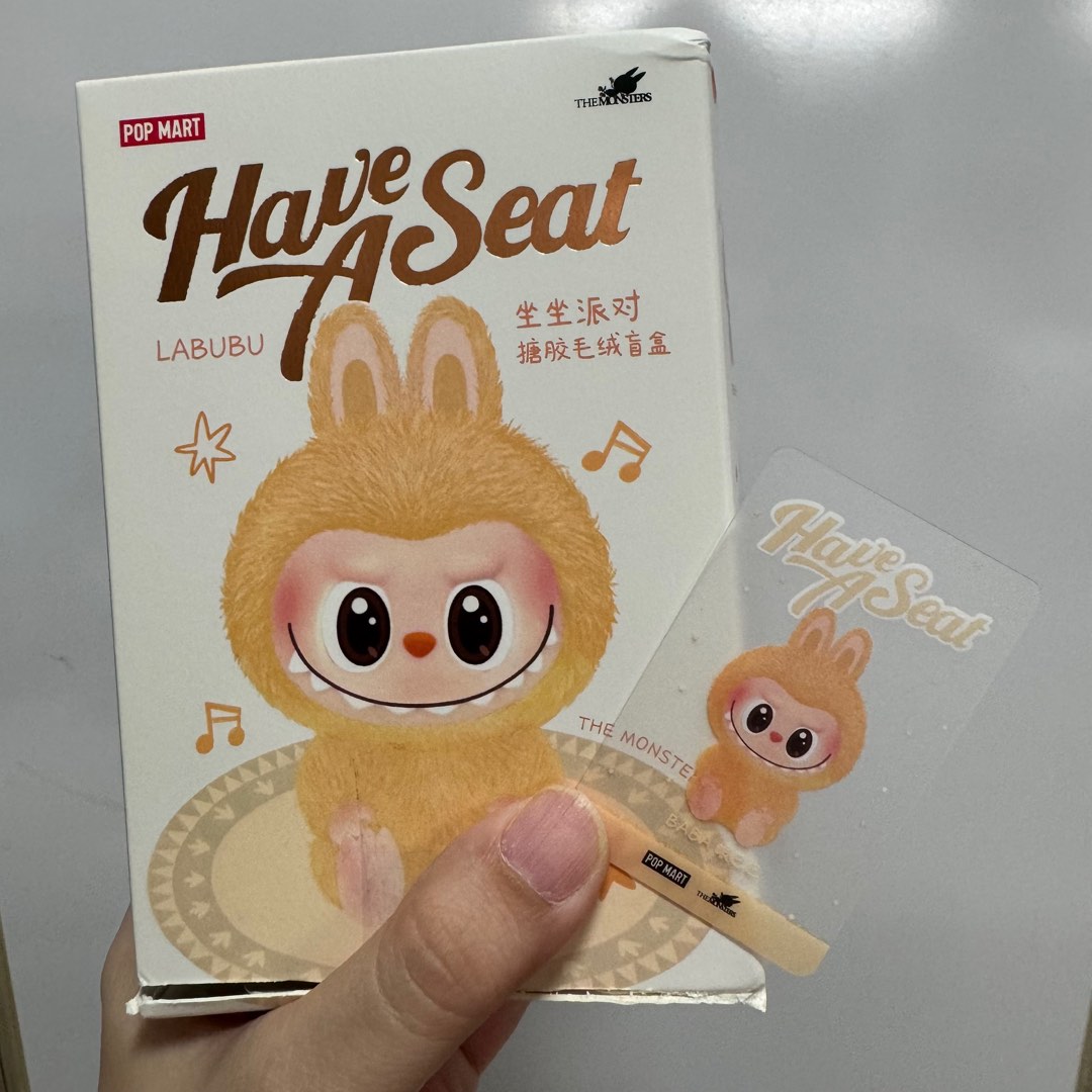 (Trade) Labubu V2 Baba, Hobbies & Toys, Toys & Games on Carousell