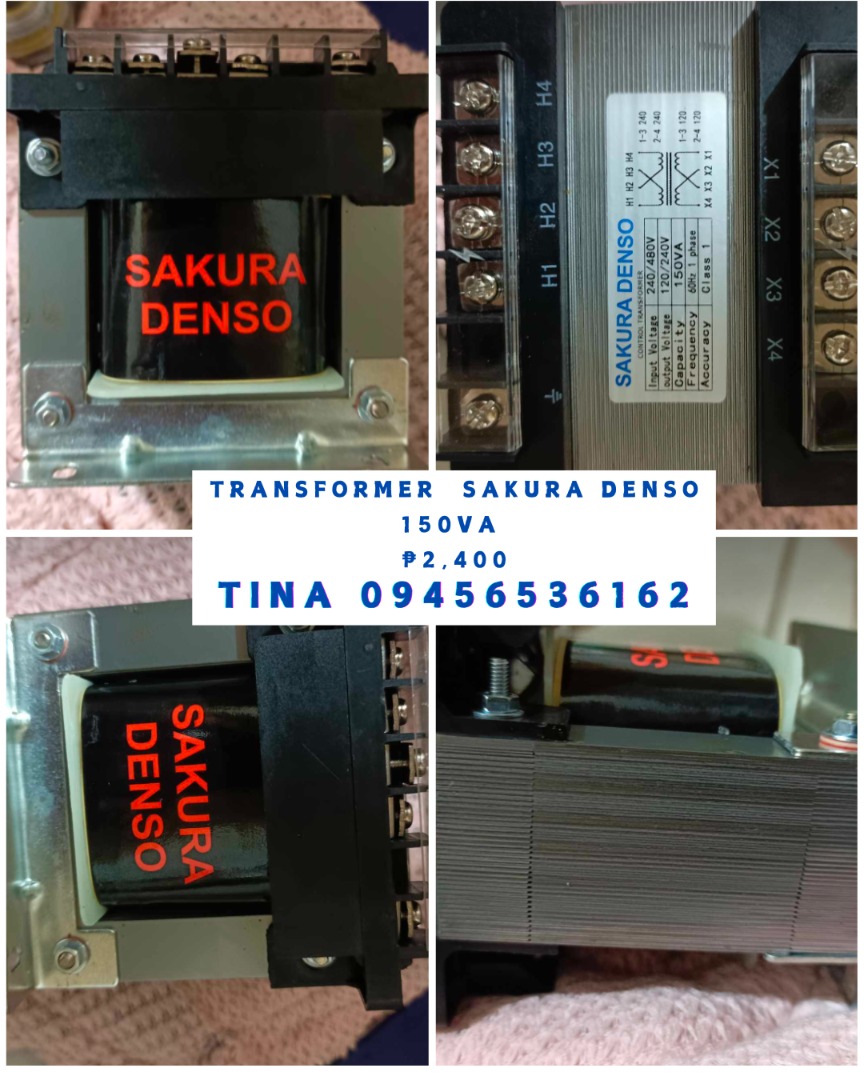 Transformer Sakura Denso 150VA, Commercial & Industrial, Construction ...