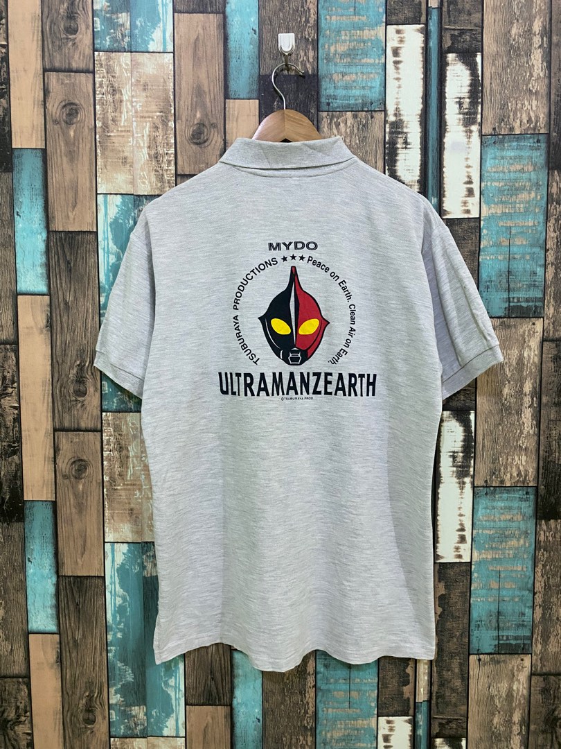 Ultraman Zearth Original Merchandise by Mydo Polo Shirt, Men's Fashion ...