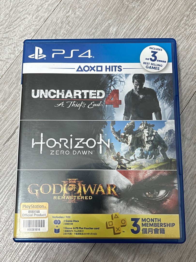 Uncharted 4 and Horizon Zero Dawn PS4 Mega Pack, Video Gaming, Video Games, PlayStation on Carousell