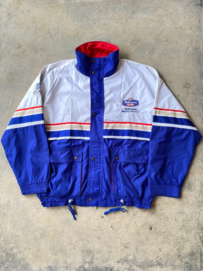 Vintage rothmans racing jacket, Fesyen Pria, Pakaian , Lainnya di Carousell