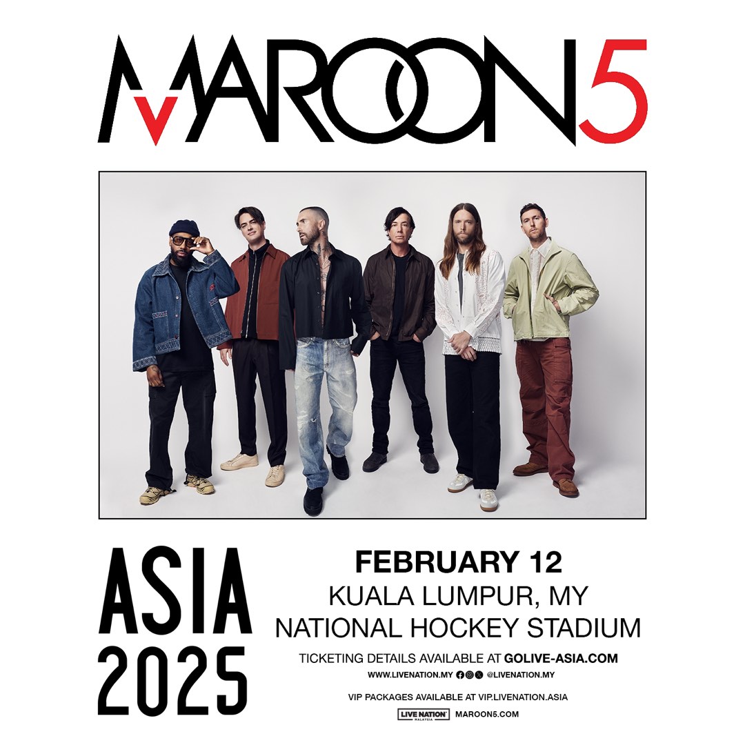 VIP STANDING MAROON 5 (2 TIX AVAILABLE) , Tickets & Vouchers, Event ...