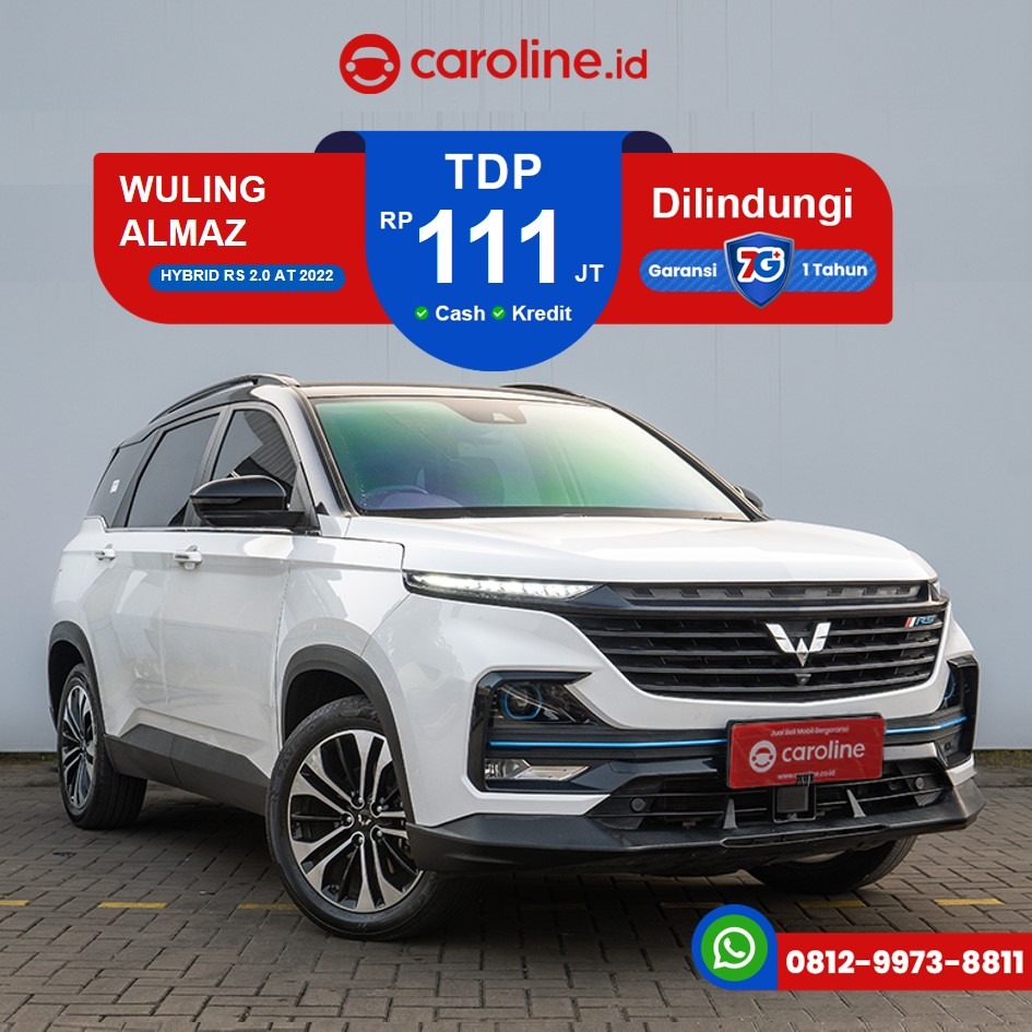 Wuling Almaz RS Hybrid 2.0 AT 2022 Mobil Bekas TDP Ceper, Mobil & Motor ...