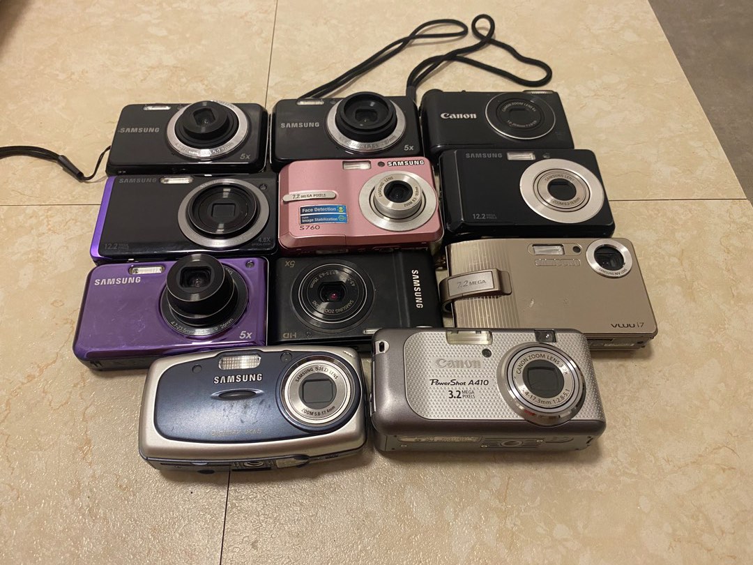 11 UNTESTED DIGICAMS FOR ONLY 3000, Photography, Cameras on Carousell