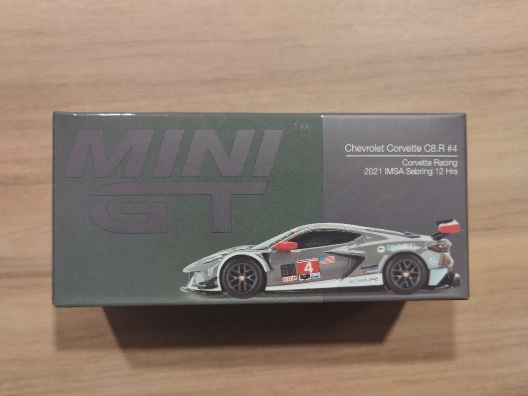 1/64 Mini GT #316 Chevrolet Corvette C8. R #4 Corvette Racing 2021 IMSA ...