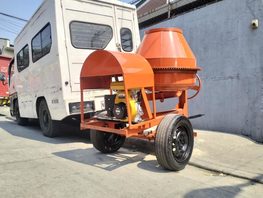 1 Bagger Cement Mixer A-FRAME Premium Ibeam with ROBIN Original Gas ...