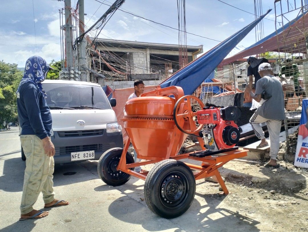 1 Bagger Cement Mixer B-FRAME Premium Ibeam type with YAMASAKI Japan ...