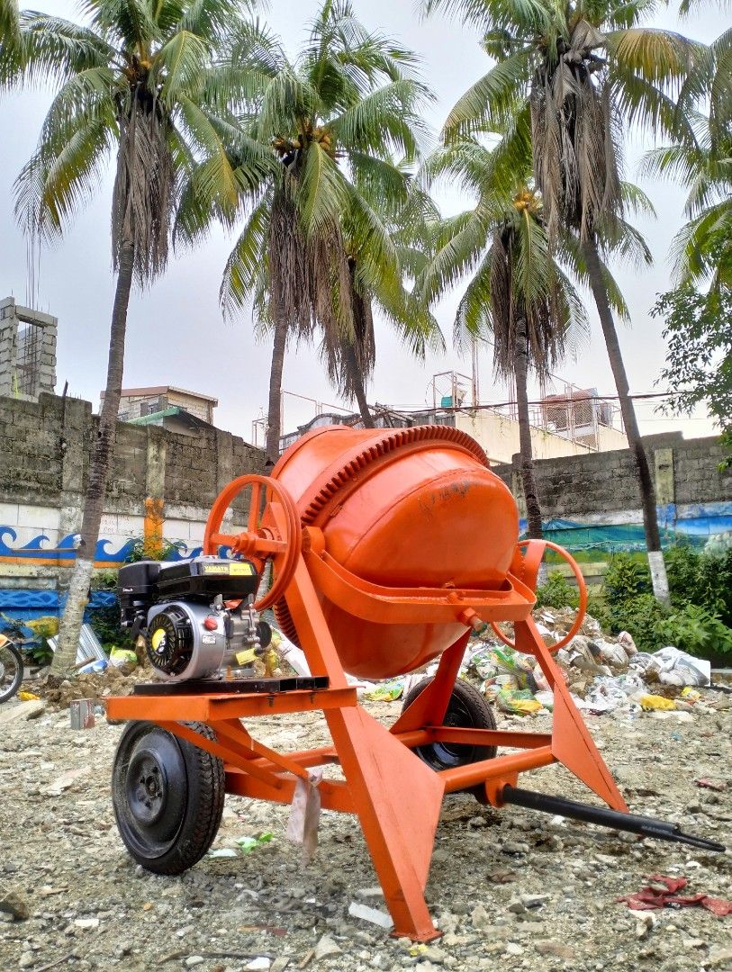 1 Bagger Cement Mixer B-FRAME Premium Ibeam with AKASHI Gas Engine 7hp ...