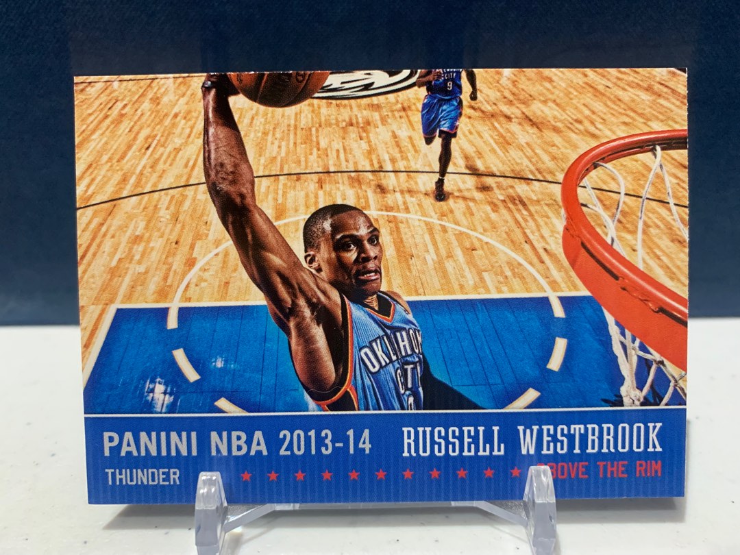 2013 Panini International Russell Westbrook Above The Rim nba card ...