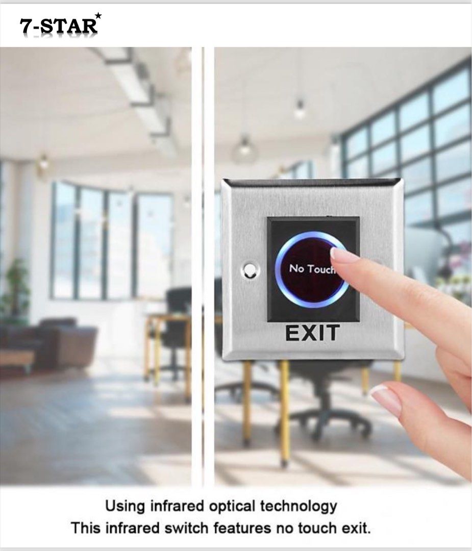 7SDA-NT86 Infrared Sensor Switch No Contact Contactless Switches Door ...
