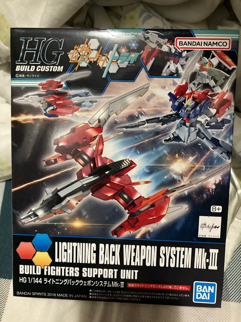 全新 組裝模型 HGBC 閃電高達背包Mk-III Lightning Back Weapon System Mk-III, 興趣及遊戲, 玩具 & 遊戲類 - Carousell