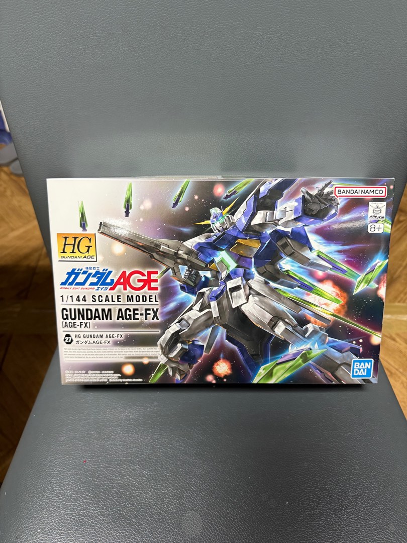 高達模型 HG Gundam Age-FX, 興趣及遊戲, 玩具 & 遊戲類 - Carousell