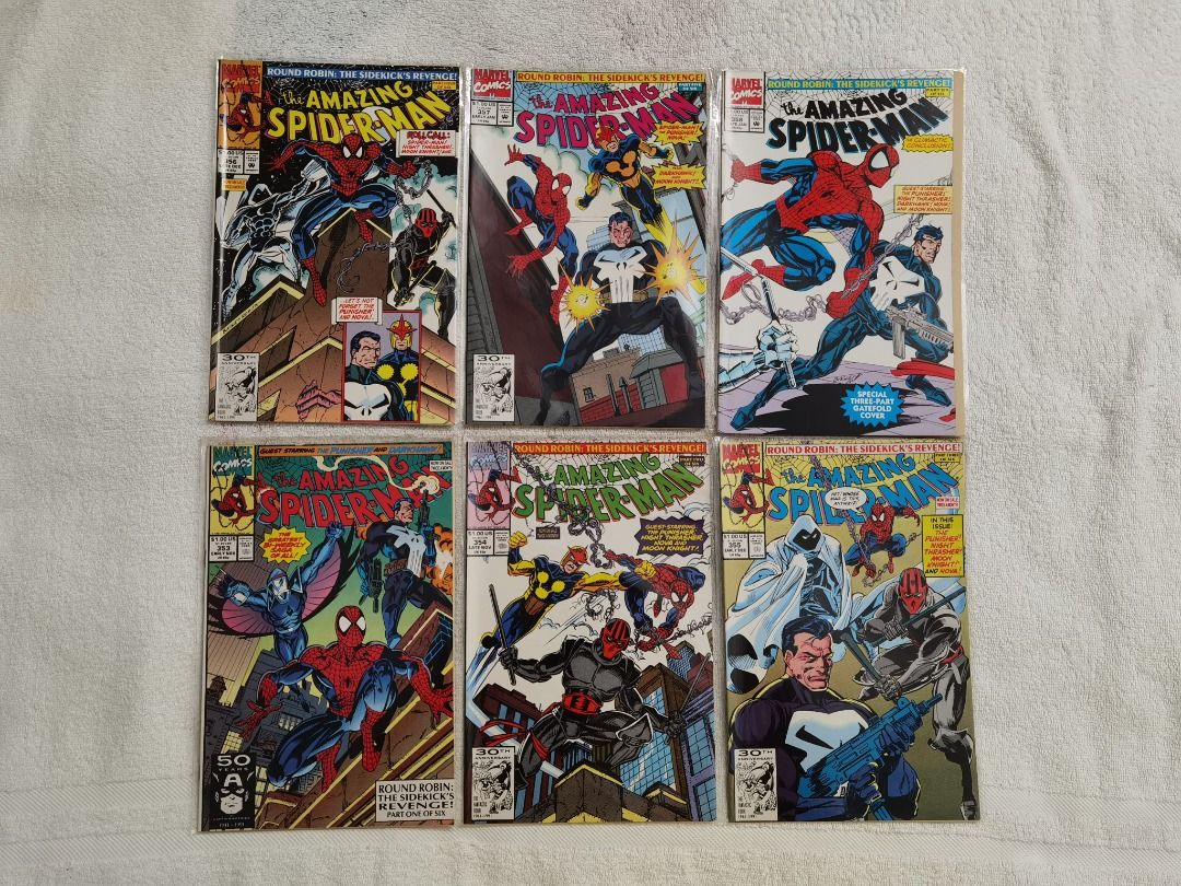 Amazing SPIDER-MAN (1st series) issue 353-358. Round Robin: The ...
