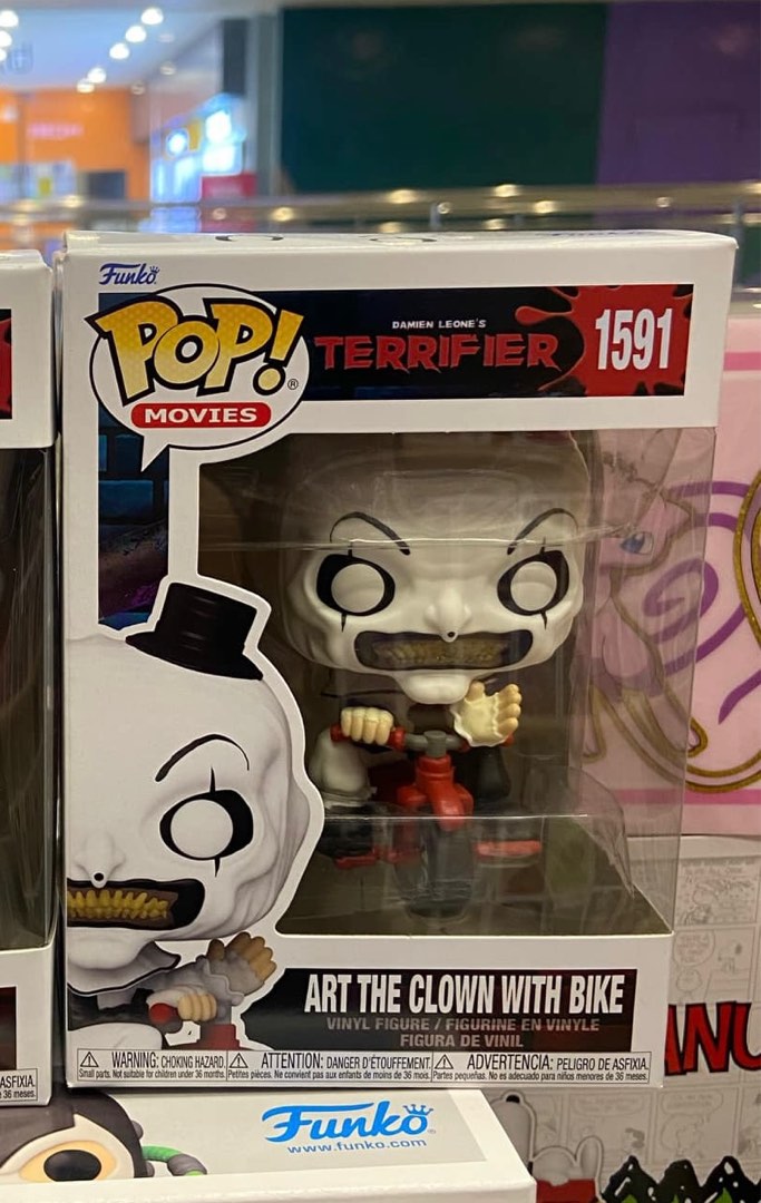 Art the Clown with Bike Funko Pop, Hobbies & Toys, Toys & Games on ...
