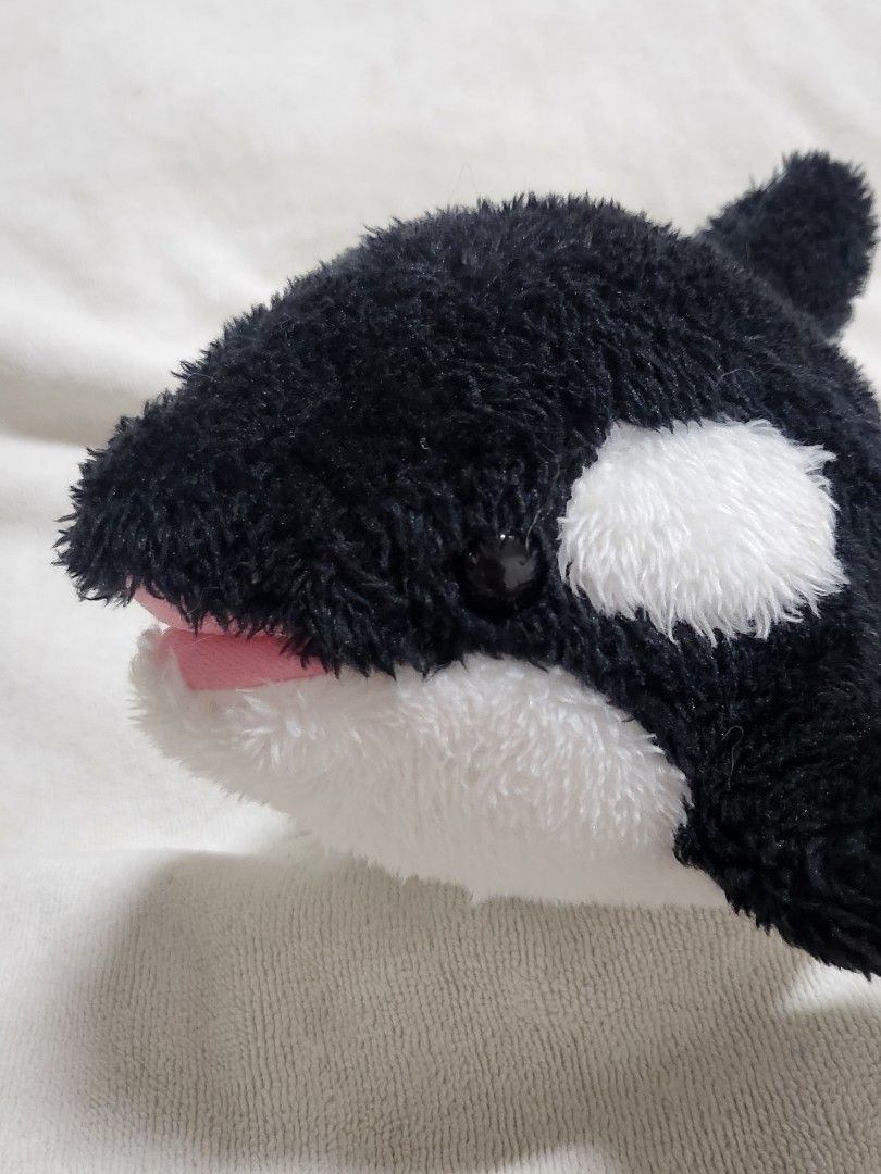 Authentic Kamogawa Sea World Killer Whale (Orca) Plush Soft Toy ...