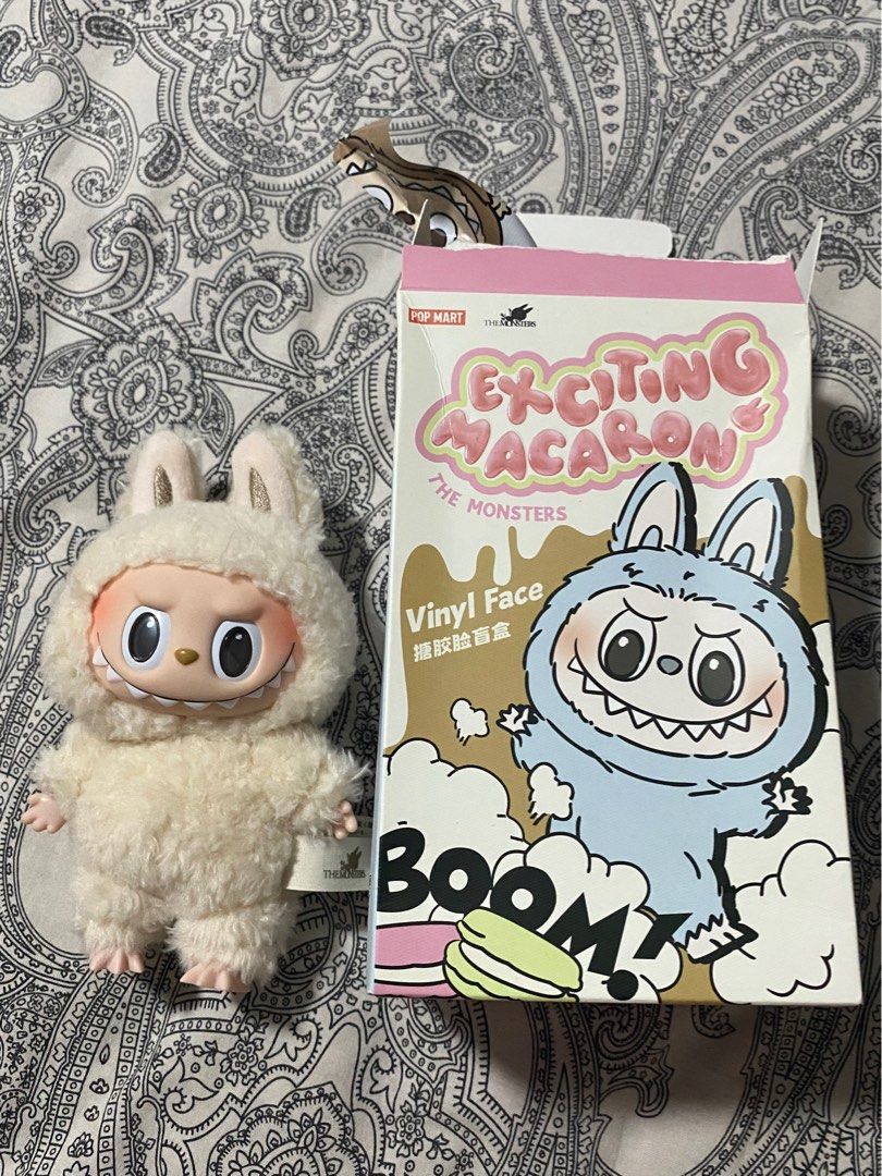Authentic Soymilk Labubu Exciting Macaron, Hobbies & Toys, Toys & Games ...