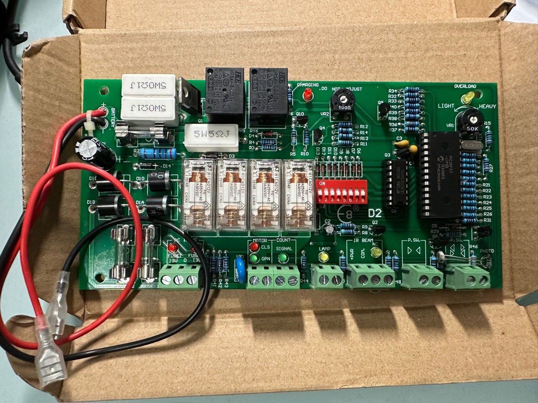 AUTOGATE E8 D2 DC (3 SPEED WITH COUNTING SENSOR) SLIDING CONTROL PANEL ...