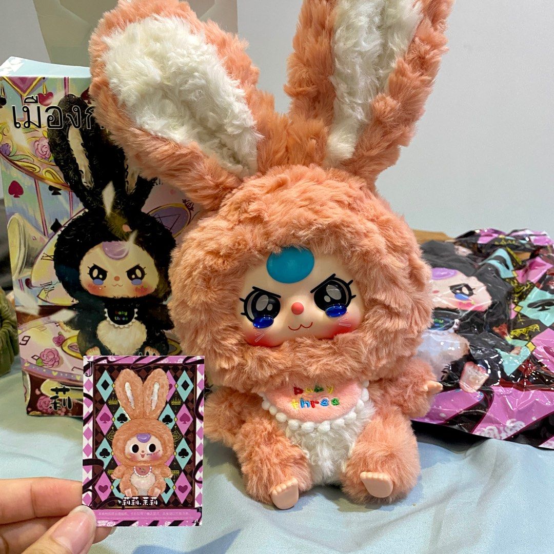 Baby Three Lily Rabbit Town [ PEACH ] Plush Blind Box, Toys ...
