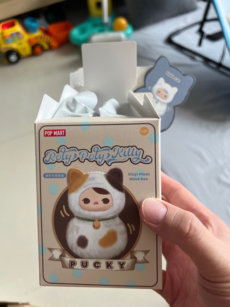 BNIF Pucky Roly Poly Plush Noble Cat, Hobbies & Toys, Toys & Games on ...