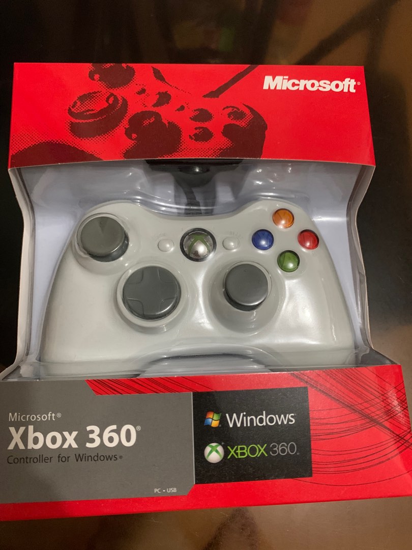 Brand new xbox 360 wired controller 450, Video Gaming, Video Game ...
