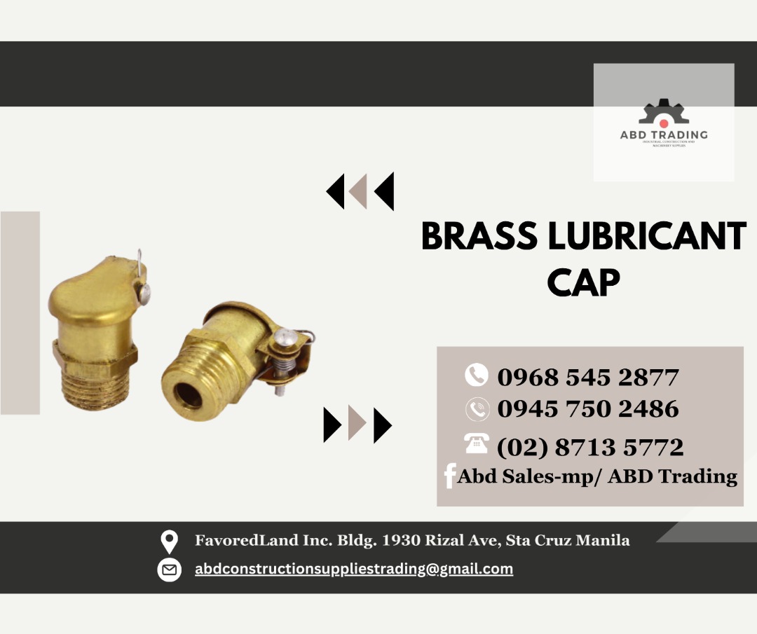 BRASS LUBRICANT CAP, Commercial & Industrial, Construction Tools ...