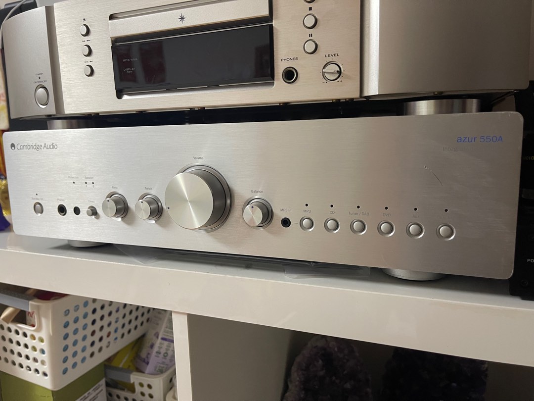 Cambridge Azur 550A integrated Amplifier, 音響器材, Soundbar、揚聲器、藍牙喇叭、耳擴 ...