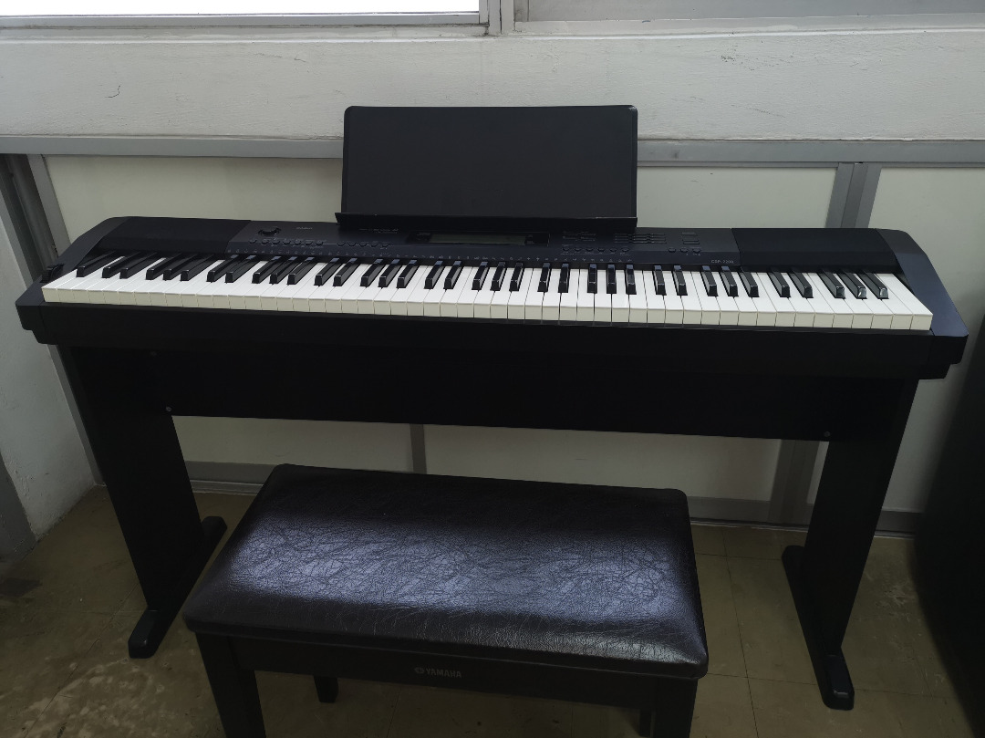 Casio CDP-220R 88 weighted key digital Piano with Free Piano Books and ...