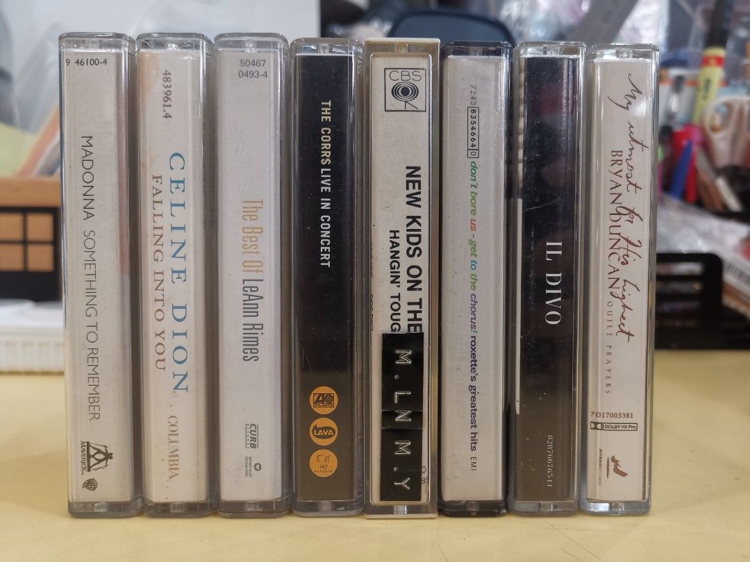 (Cassette) MADONNA CELINE DION LEANN RIMES THE CORRS NEW KIDS ON THE ...