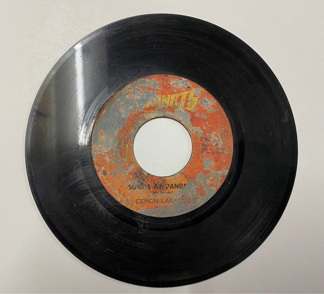 Cenon Lagman - Sumpa At Pangako - OPM Philippines Original Music Vinyl ...