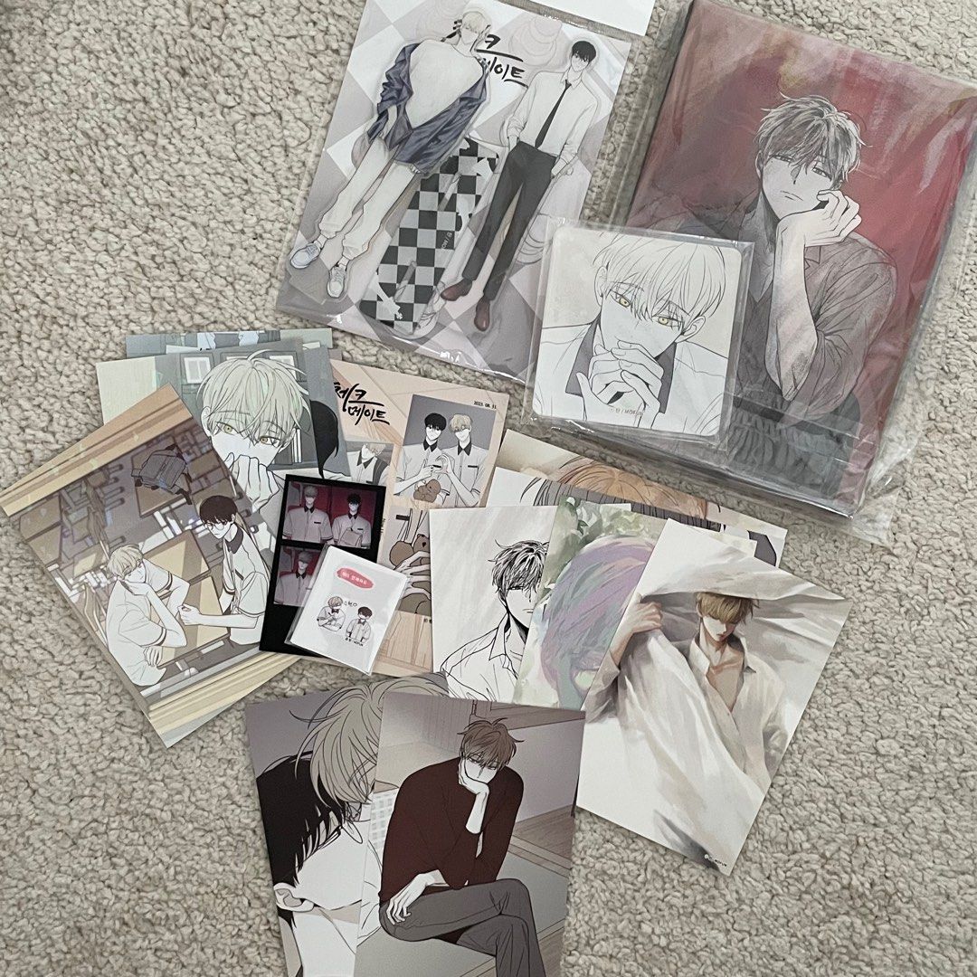 checkmate mofun cafe collab manhwa bl eunsung soohyun, Hobbies & Toys ...