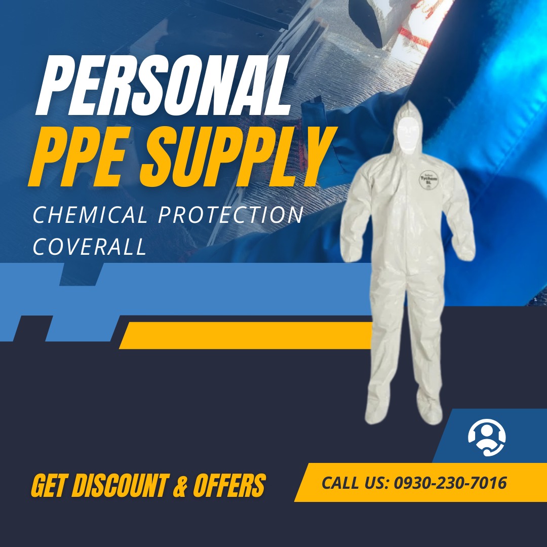 CHEMICAL PROTECTION COVERALL, Commercial & Industrial, Industrial ...