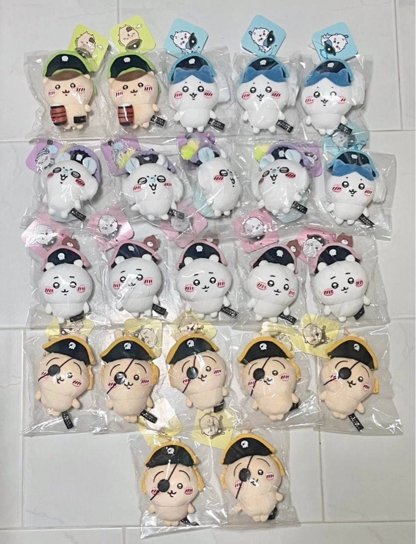 Chiikawa Adventure Pirate Mascot hachiware kurimanju momonga usagi ...