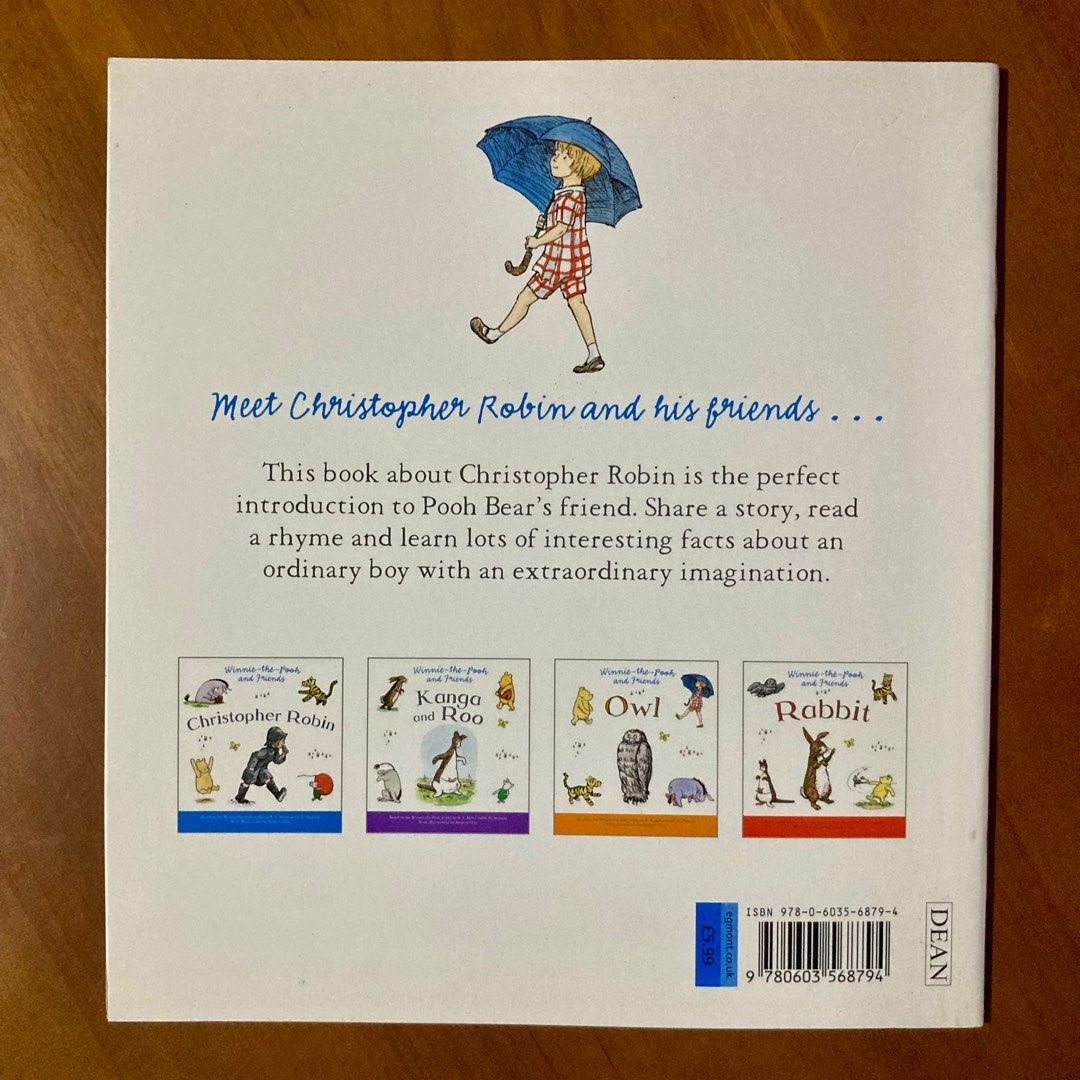 Christopher Robin Illustrated by Andrew Grey (Winnie-The-Pooh and ...