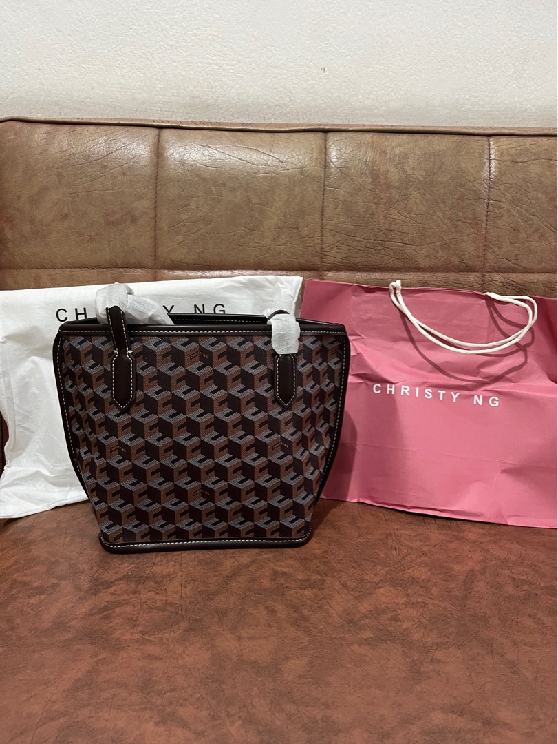 [Ready Stock] Christy Ng Mini Russo Chesnut, Fesyen Wanita, Tas ...